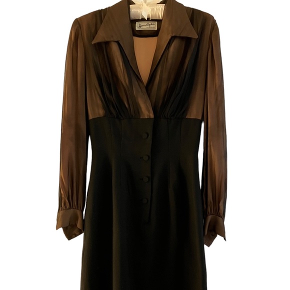 Don Loper Original | Dresses | Don Loper Original Vintage Black Silk ...